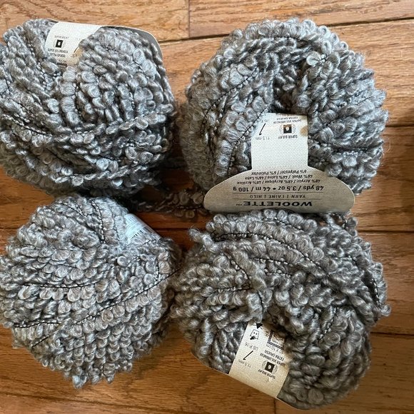 Loops & Threads | Office | 4 Balls Loops Threads Woolette Yarn Color ...
